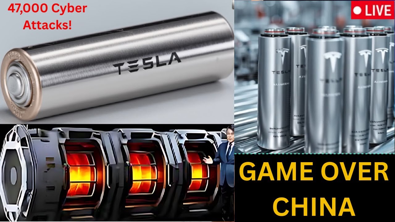 China Is Finished: Elon Musk Unleashes Tesla’s Strongest Battery Ever ...