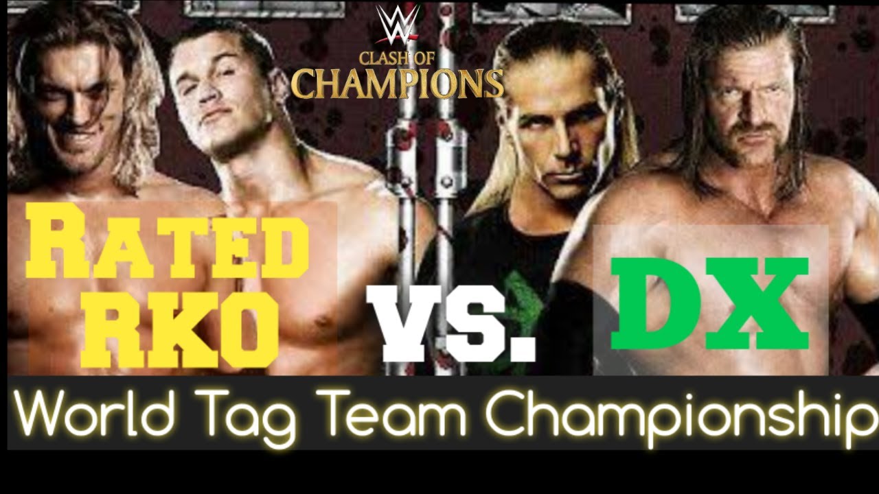 FULL LENGTH MATCH - DX vs. Rated RKO (World Tag Team Championship) WWE ...