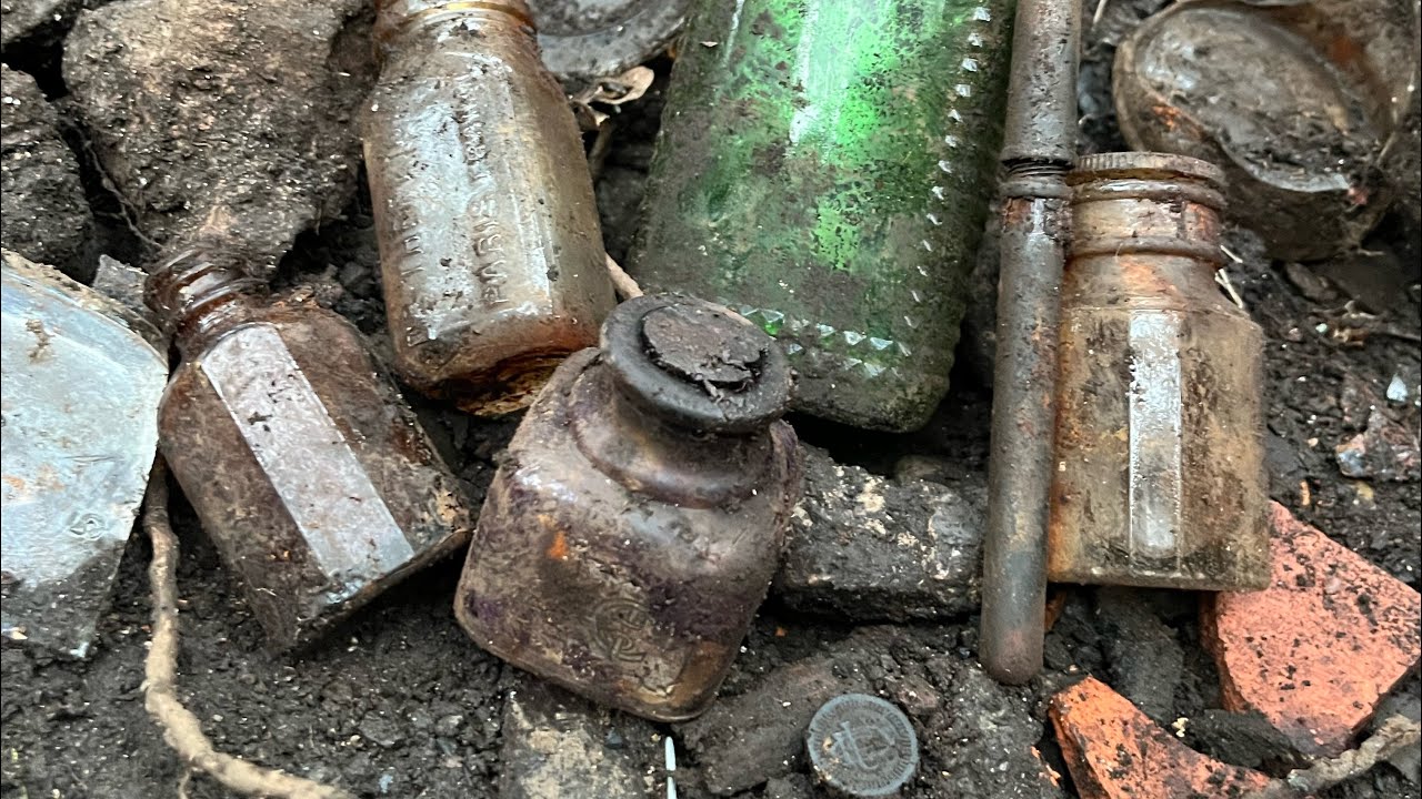 Digging up old Antiques - YouTube