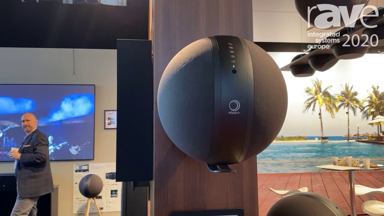 ISE 2020: Elipson Shows Off Its Sphere-Shaped W35 Wireless Speaker ...