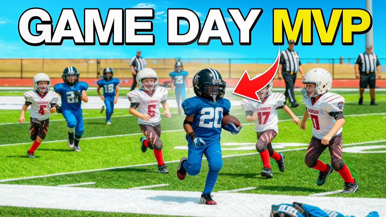 Game Day MVP 🏆 WATCH ME WORK‼️#football #youthfootball #8U #MVP #sports ...