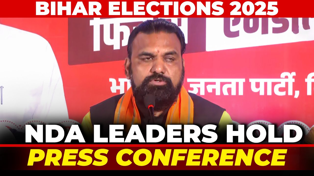 LIVE: NDA leaders address Press Conference post 1st phase of voting in ...