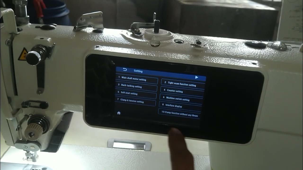 JUKI DDL-900C. - YouTube