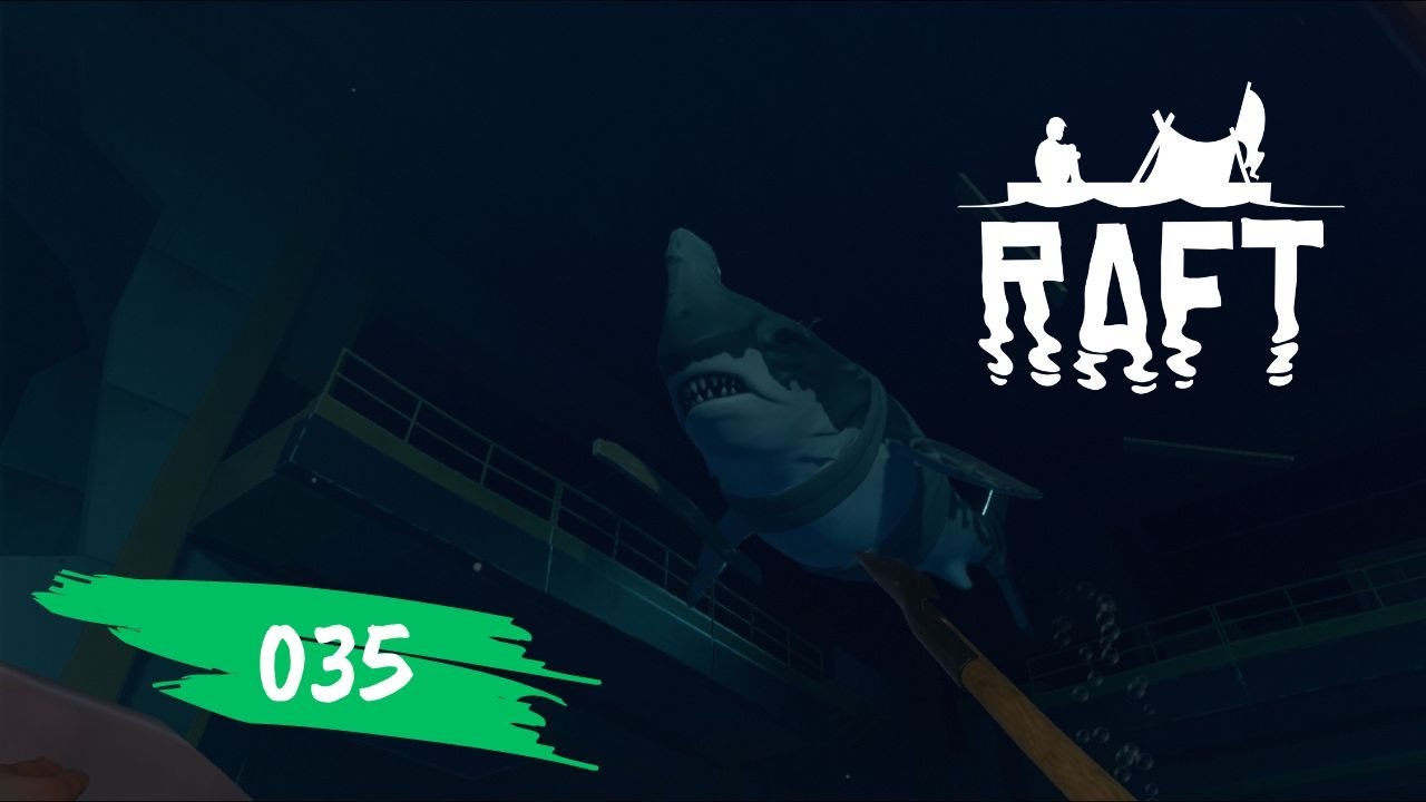 der erste Boss-Kampf - Raft 035 - PC Lets Play deutsch - YouTube