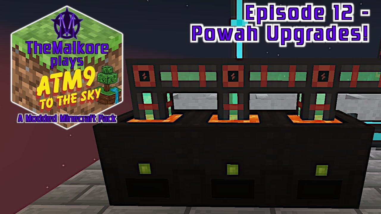 ATM9: TTS 🟣 Episode 12 🟣 Powah Upgrades! - YouTube