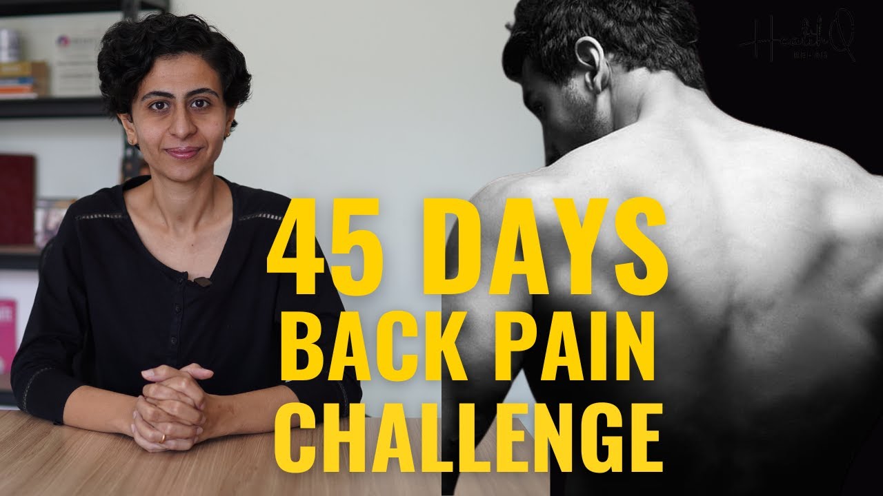 45 Days Back Pain Challenge - Preview - YouTube