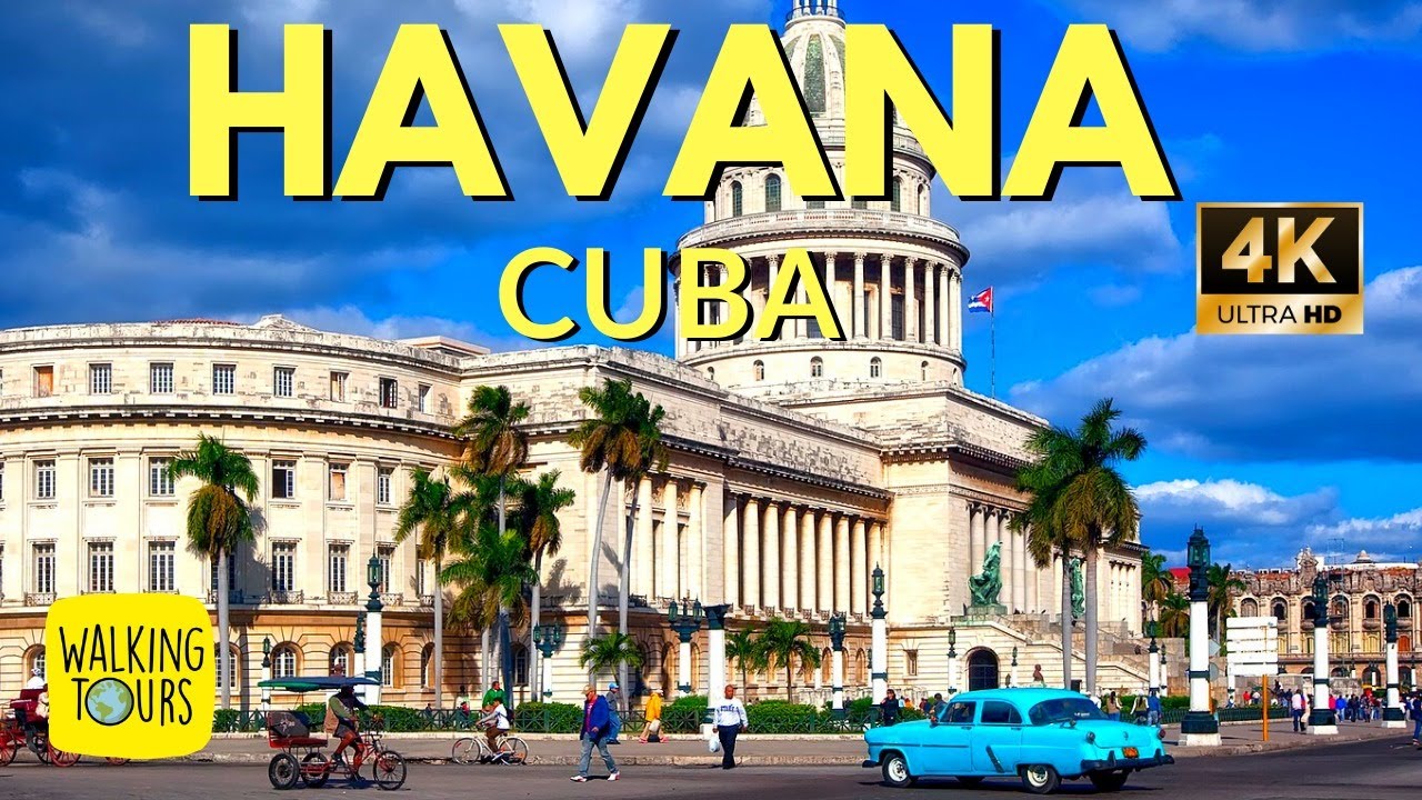Havana Cuba | 4K Walking Tour - YouTube