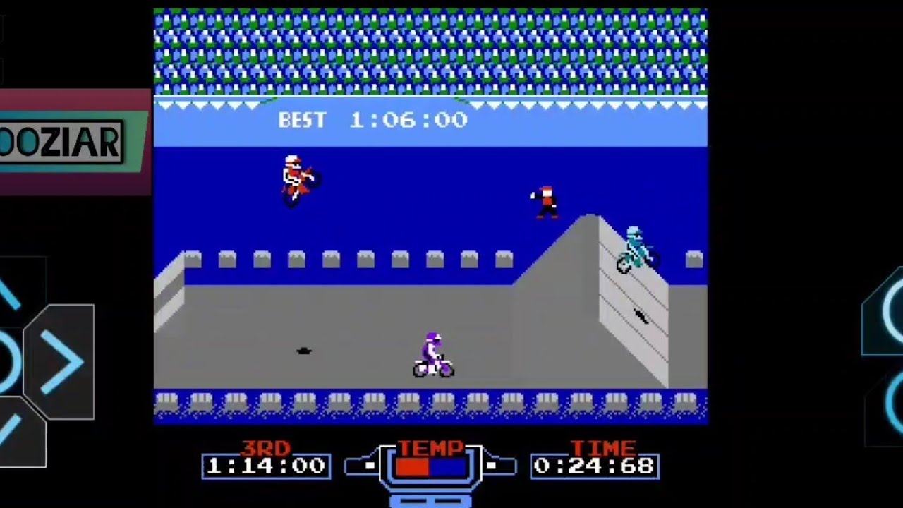 Motocross Nintendo - Excitebike - YouTube