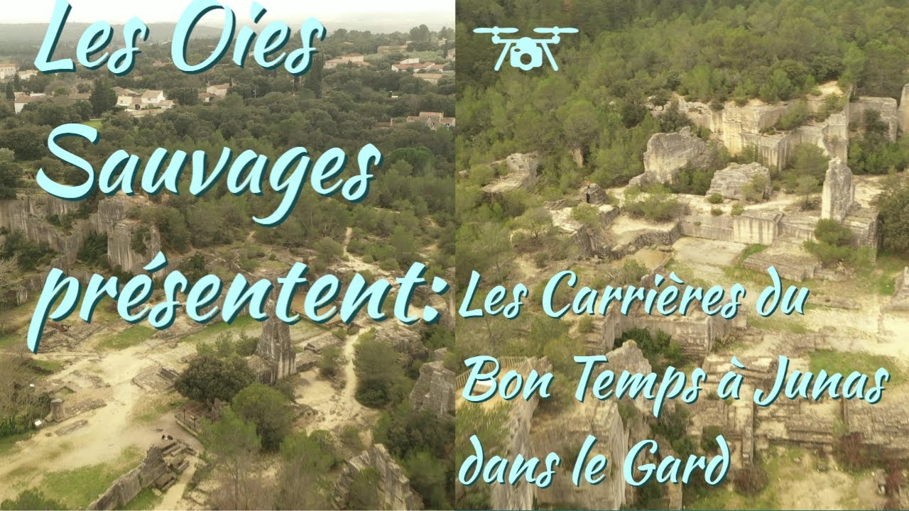 Les Carrières du Bon Temps à Junas dans le Gard - YouTube