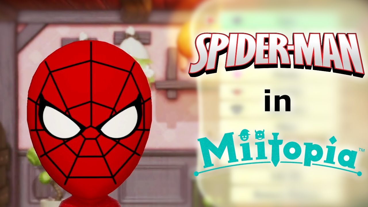Miitopia Switch Mii Maker - Spider-Man in Miitopia - YouTube