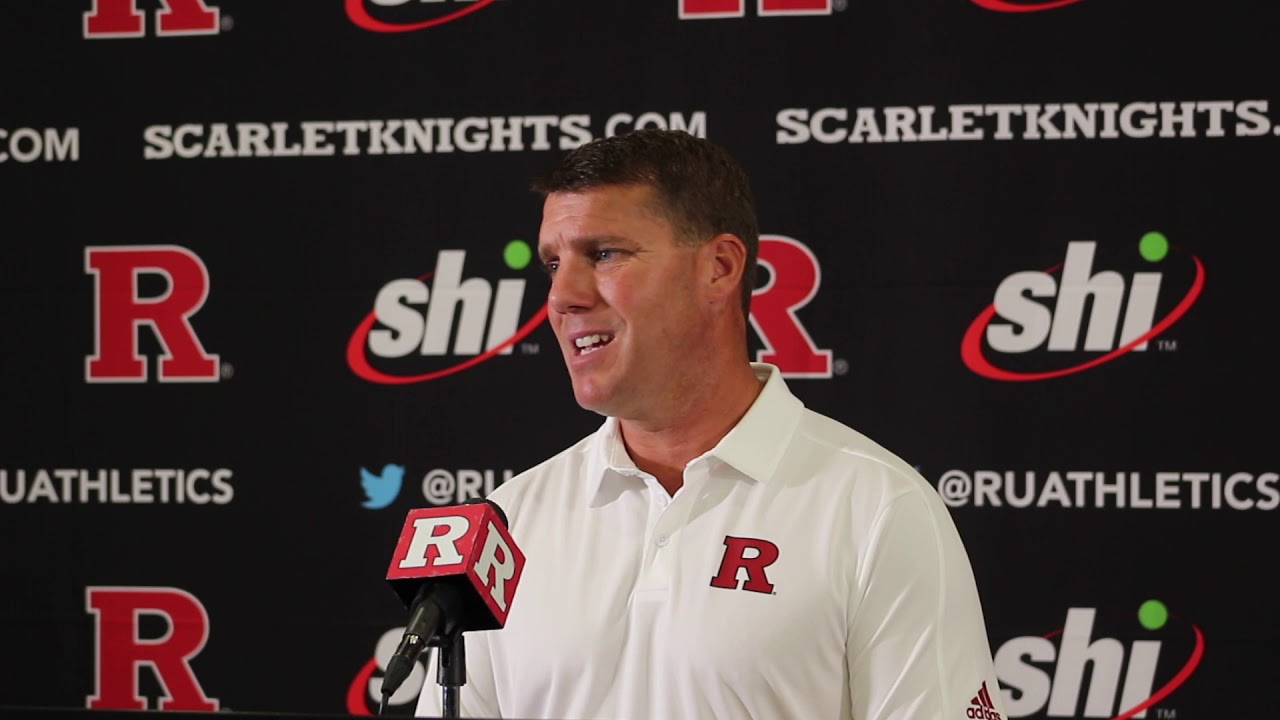 Chris Ash talks Media Day 2019 -- Rutgers Scarlet Knights Football ...