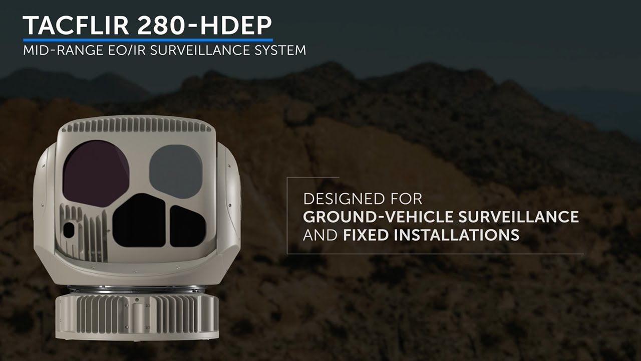 TacFLIR® 280-HDEP | EO/IR System for ISR Missions - YouTube