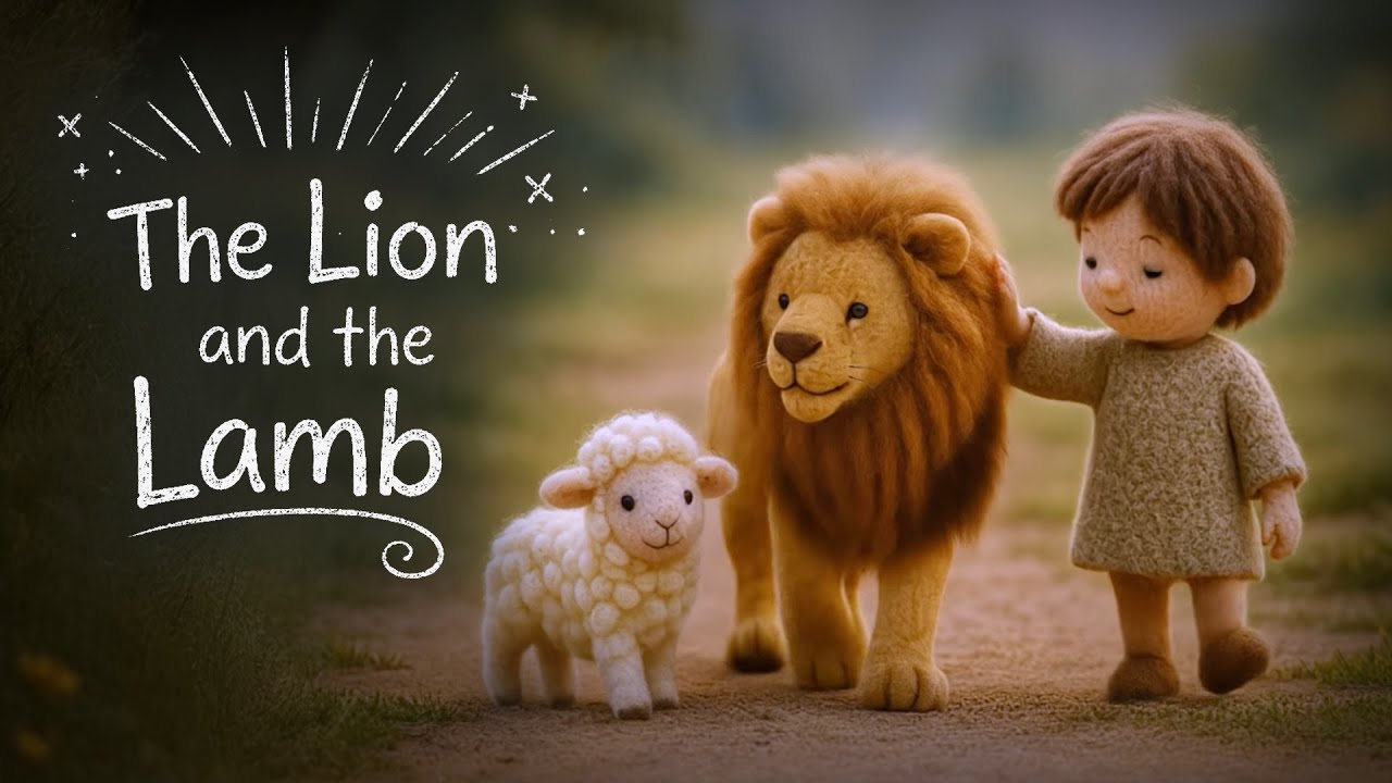 The Lion & the Lamb - Isaiah 11. A Children's Bible Story Sunday School ...