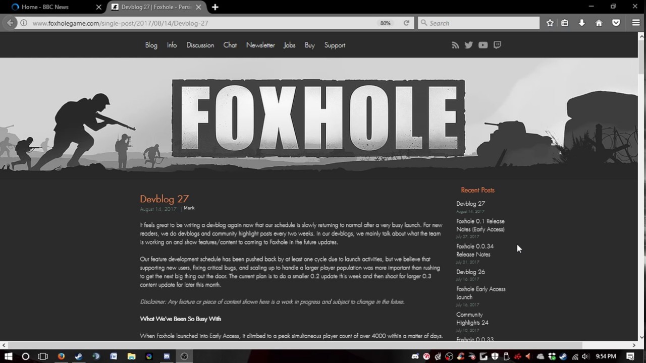 Foxhole: Dev Blog 27! - YouTube