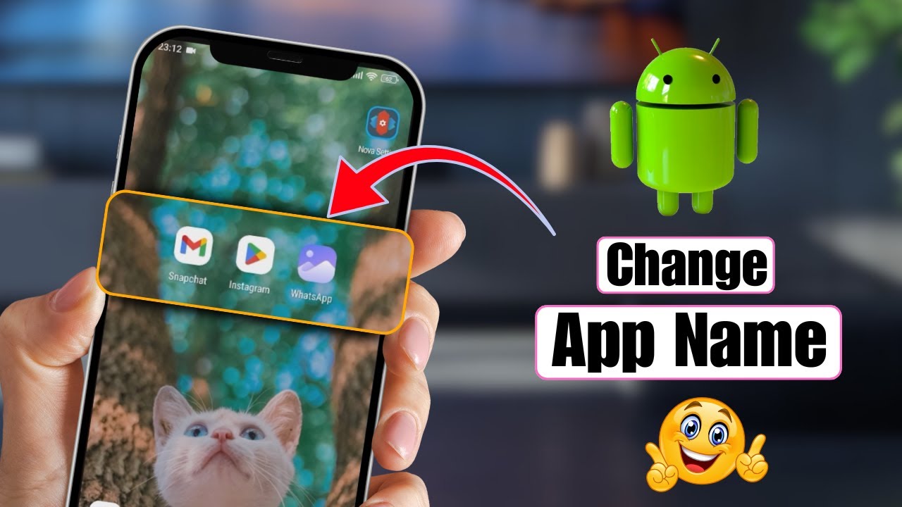 How to Change App Name on Android - YouTube