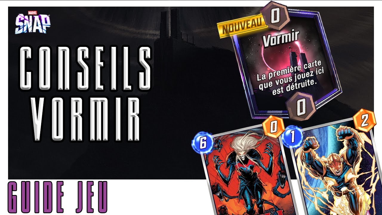 Vormir - Conseils, decklists, cartes - Guide Marvel Snap Fr - YouTube