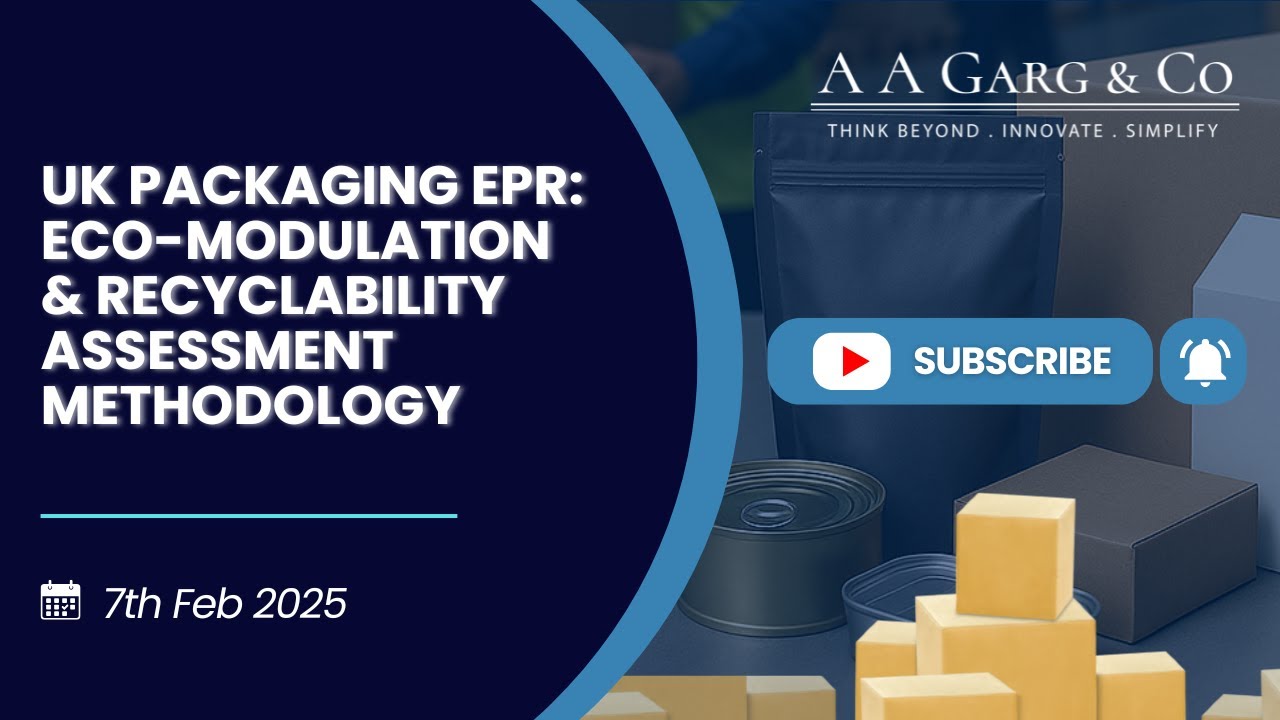 Webinar on UK Packaging EPR: Eco-Modulation & Recyclability Assessment ...