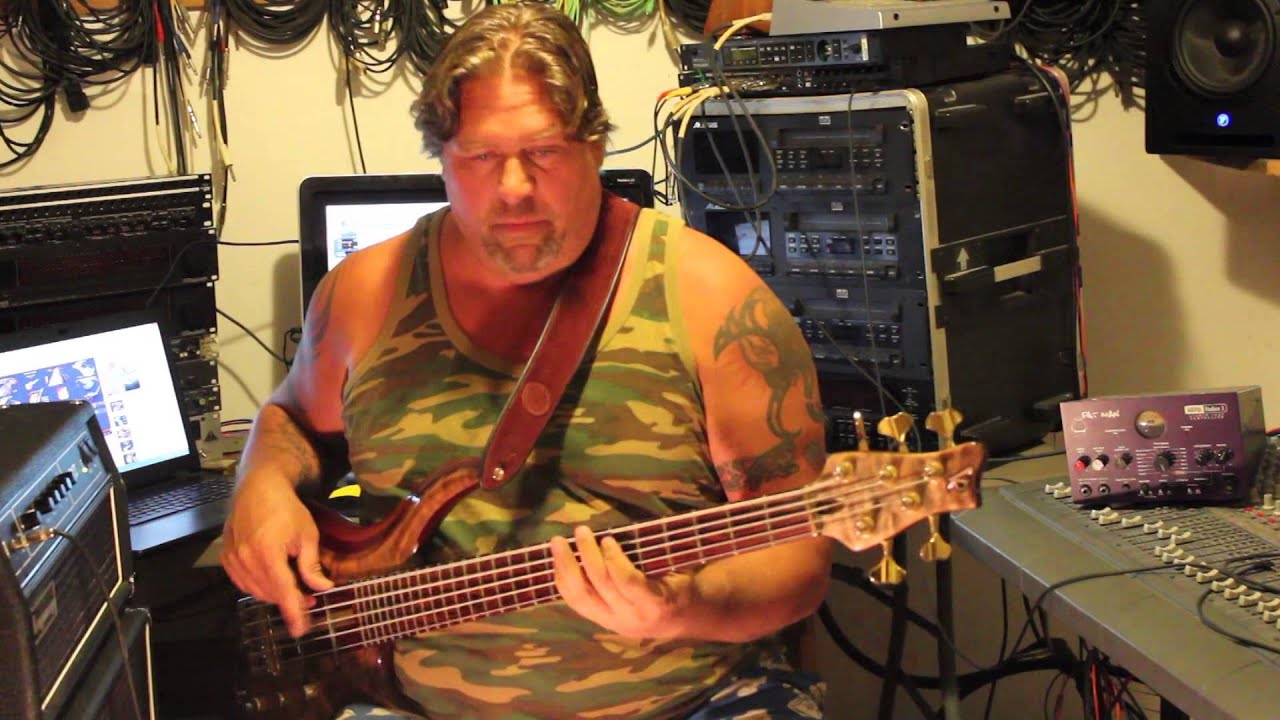 Funk funky funk. groovy bass. playing the back beat, super groovy ...