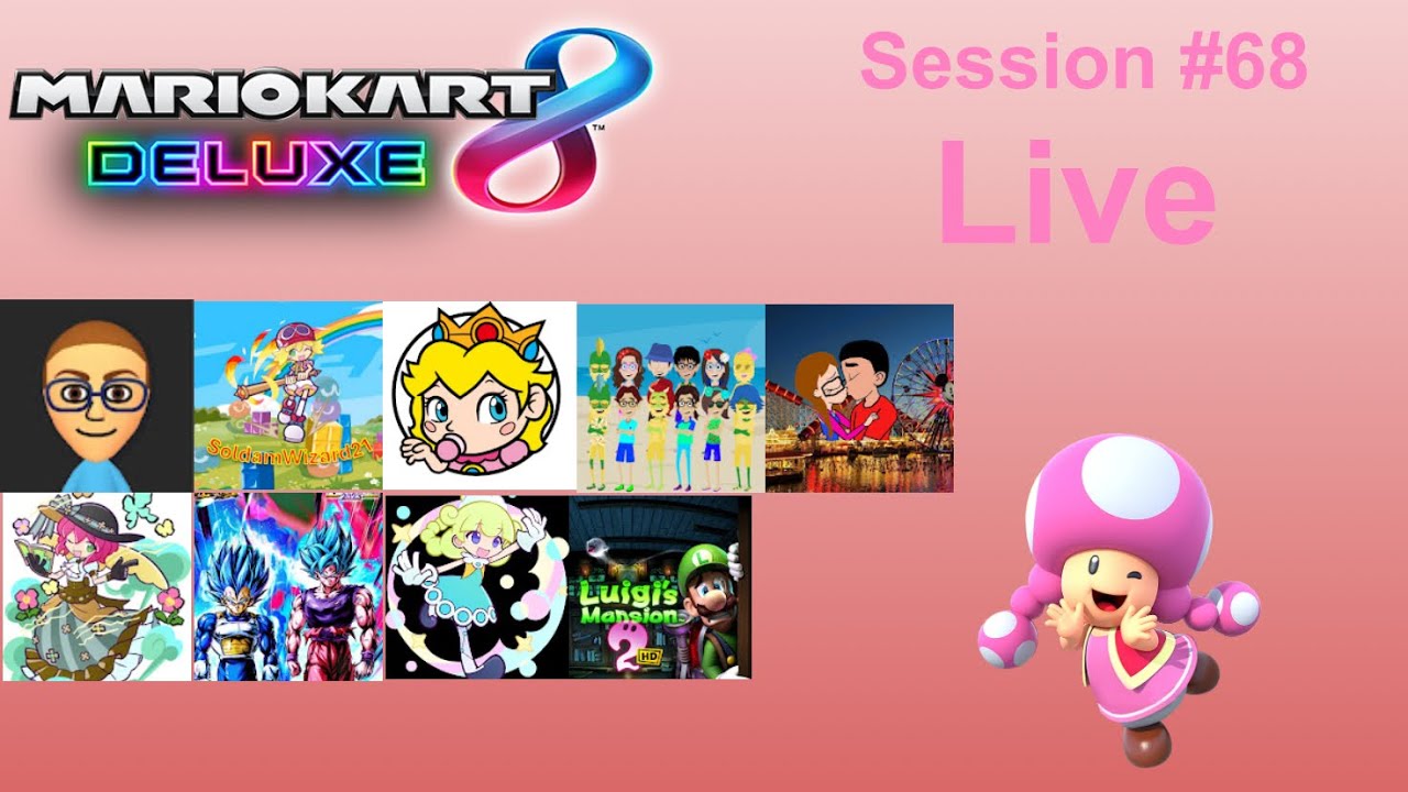 Mario Kart 8 Deluxe Stream #68 Collab with @bradleytaylor2023 - YouTube