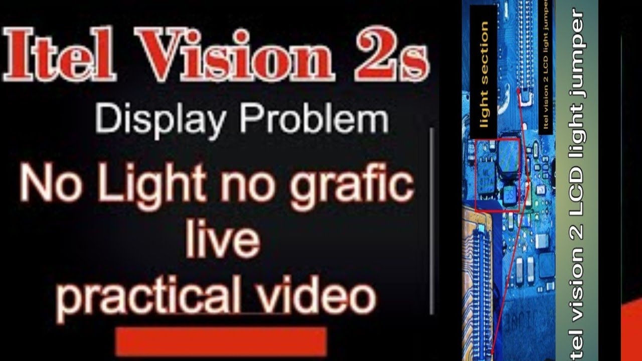 itel vision 2 lcd light solution 💯 all itel lcd light solution graphics ...