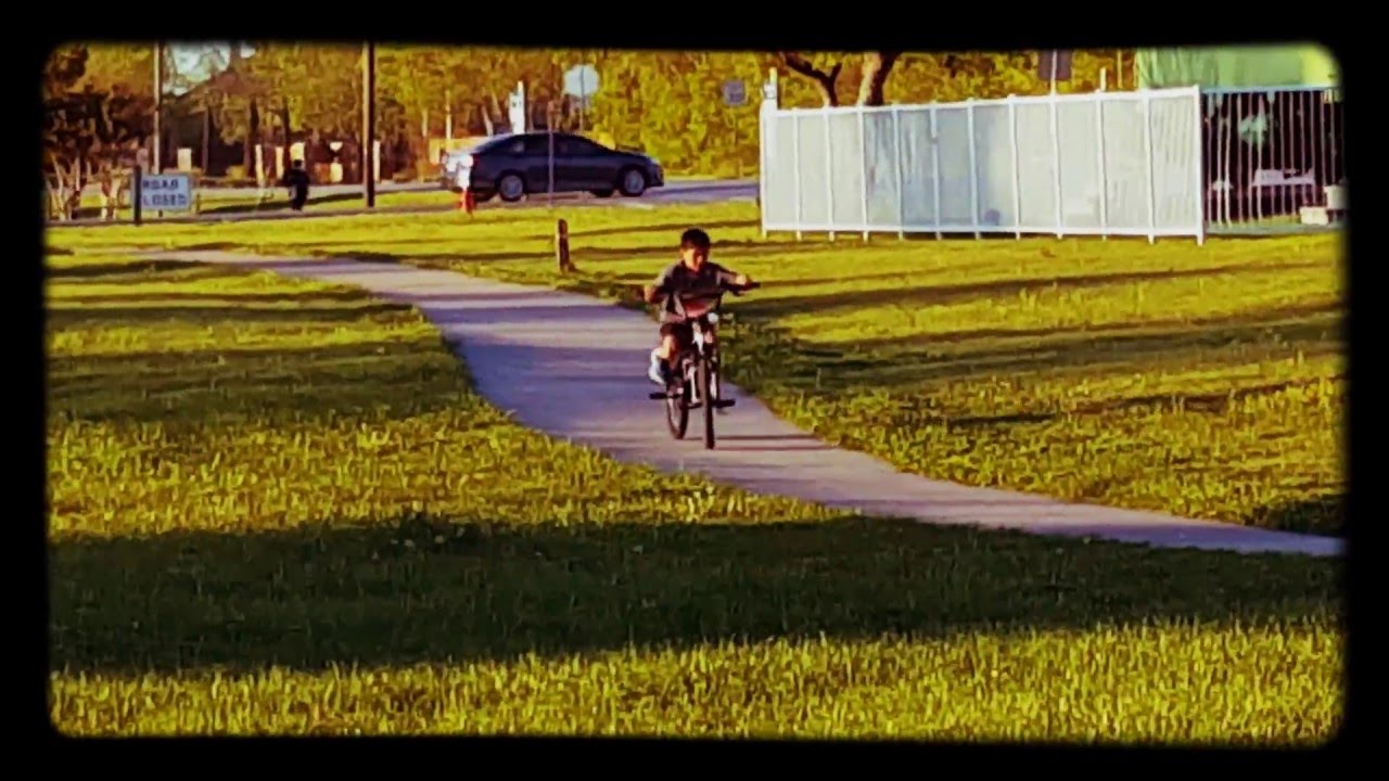 Timmy's First time riding bike - YouTube