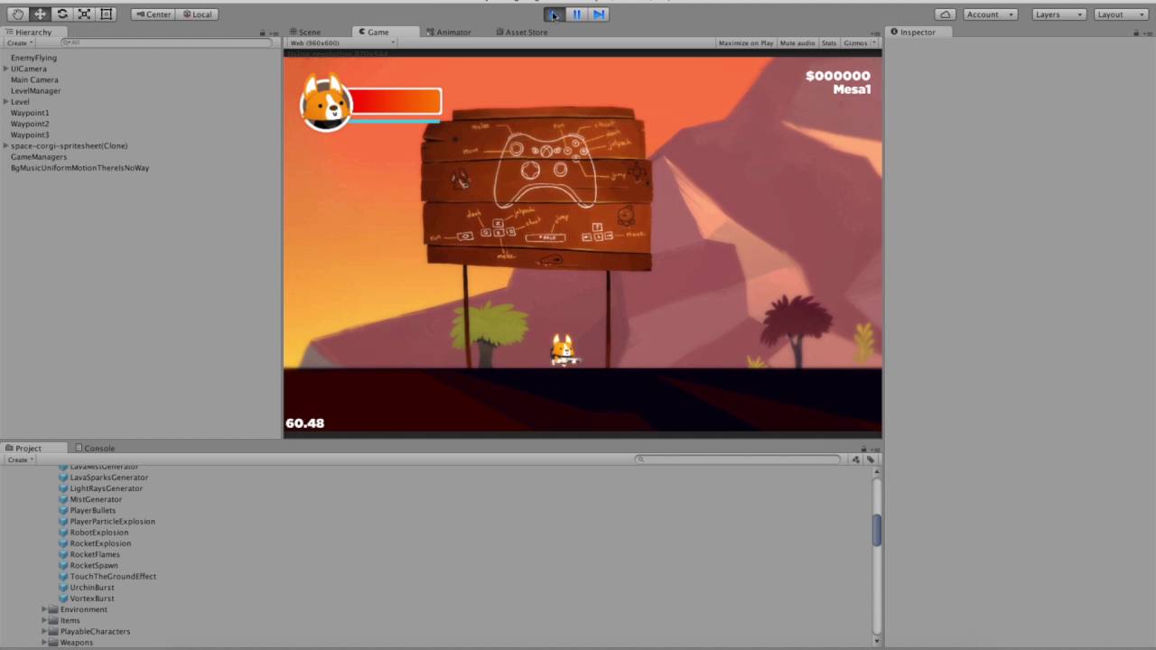 Unity3D: Simple 2D Enemy KI - Corgi Engine Integration - YouTube