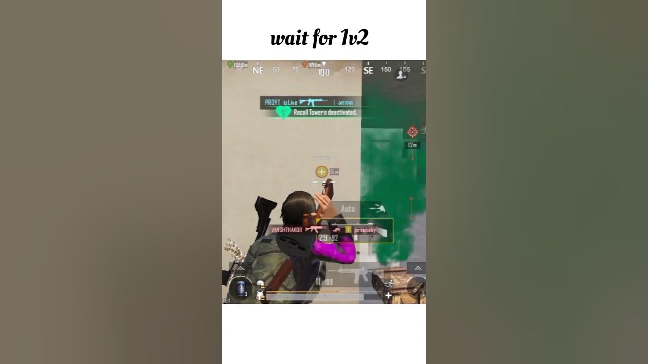 wait for 1v2 😘 #viral #bgmi #shots #proytislive - YouTube