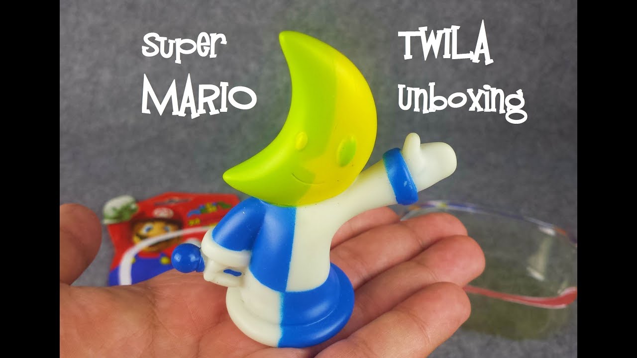 NINTENDO SUPER MARIO TWILA MOON FIGURE / UNBOXING - YouTube