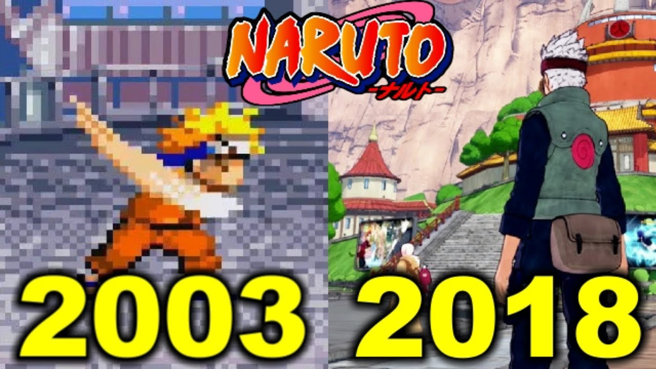 Evolution of Naruto Games - YouTube