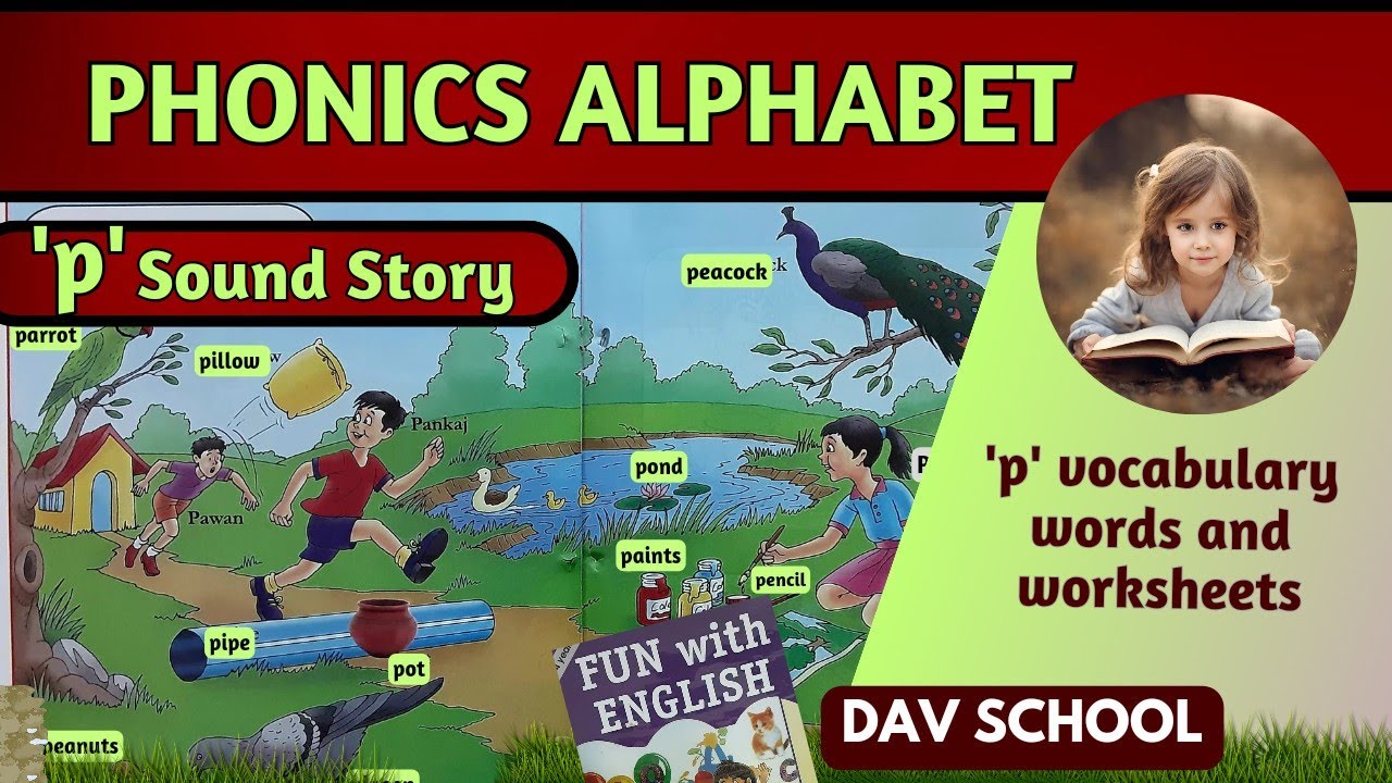 'p' sound story| Dav Fun with English LKG |Phonics - YouTube