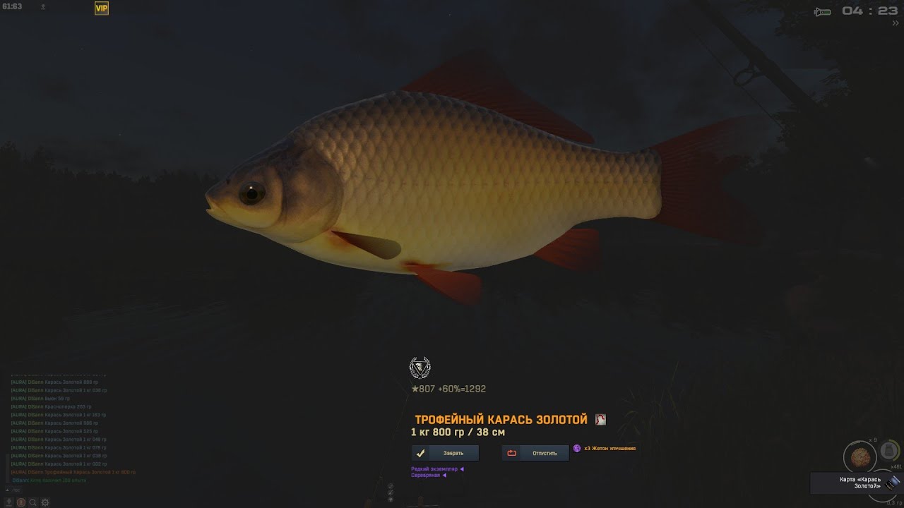 Fisher Online - Золотий Карась -Чехія - YouTube