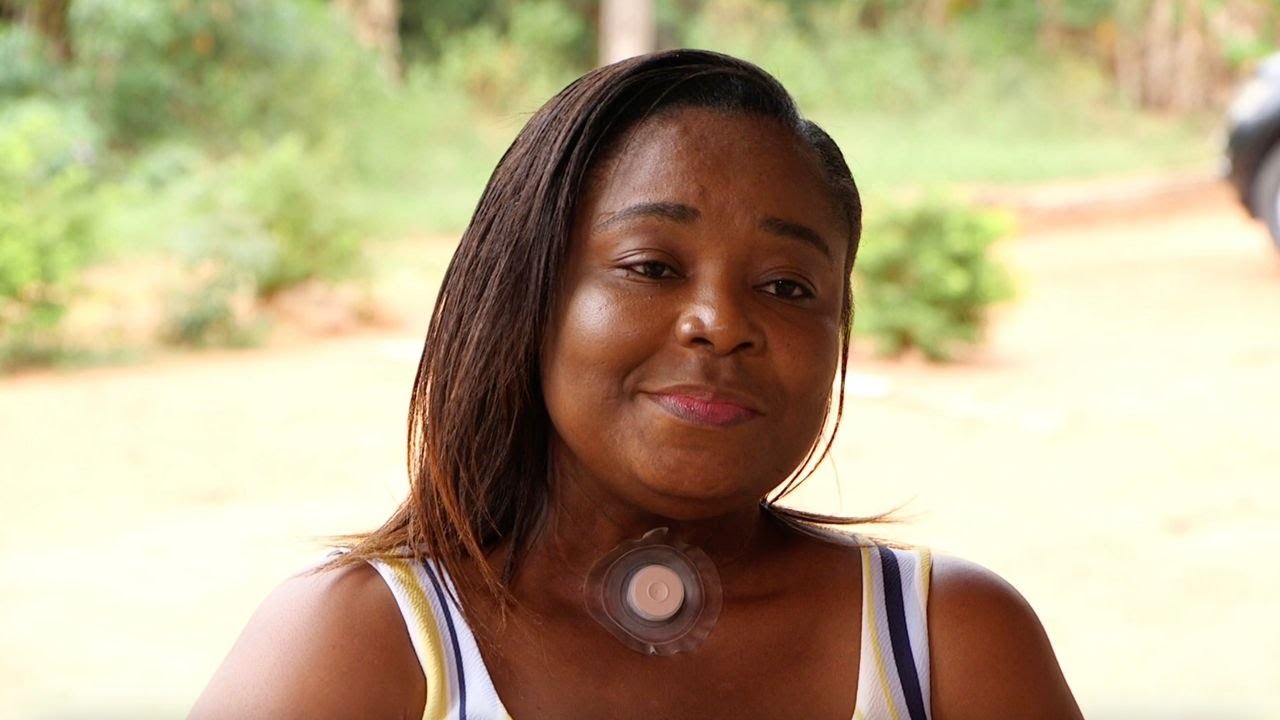 Stage 4 throat cancer survivor in Ghana speaks about losing her voice ...