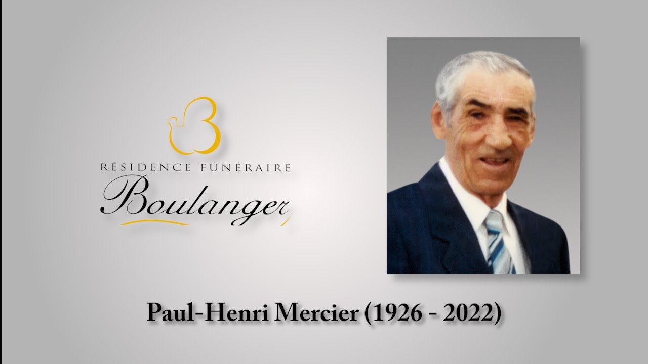 Paul-Henri Mercier (1926 - 2022) - YouTube