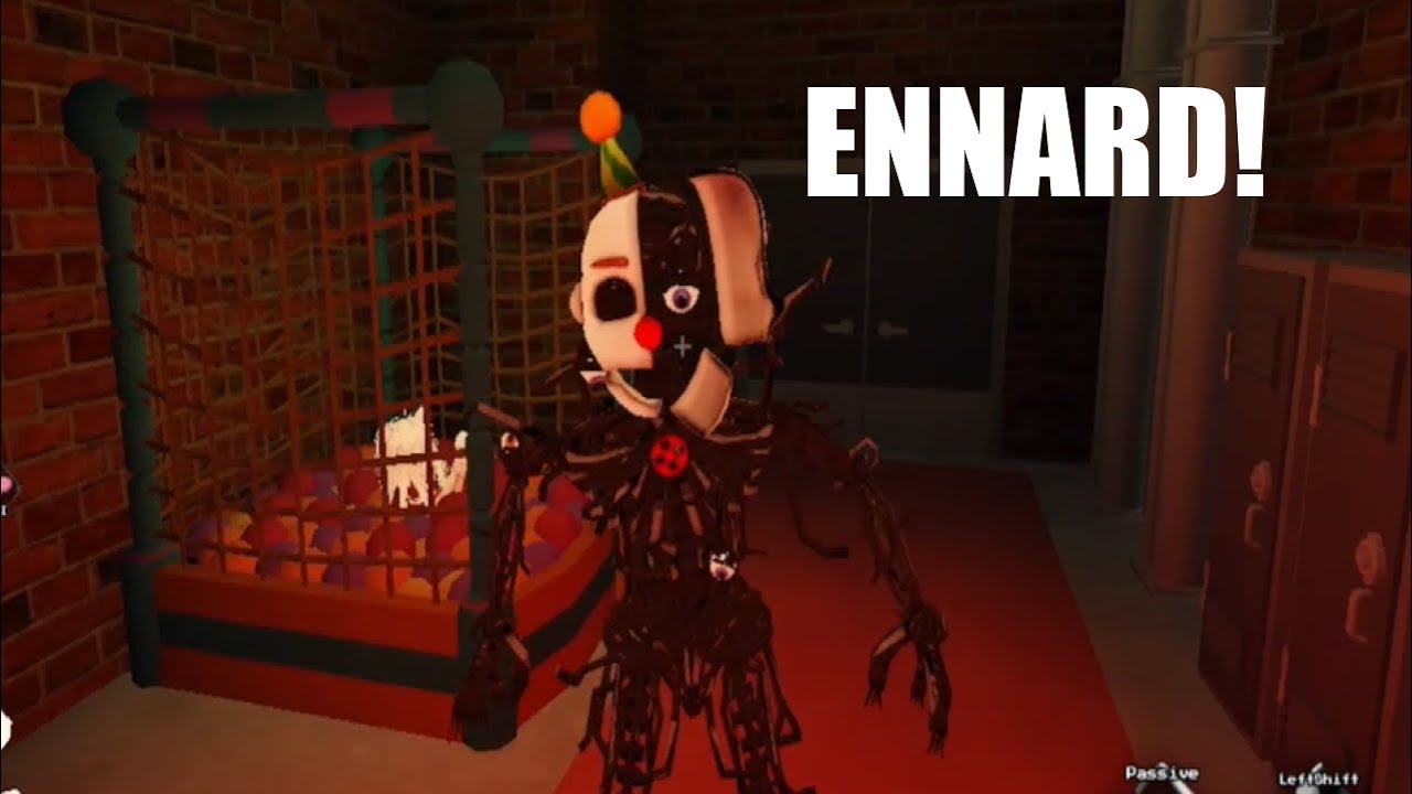 New Animatronic Ennard Gameplay - Five Nights Hunted - YouTube