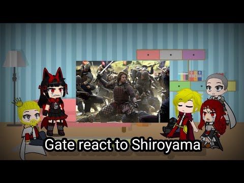 Gate react to Shiroyama - YouTube