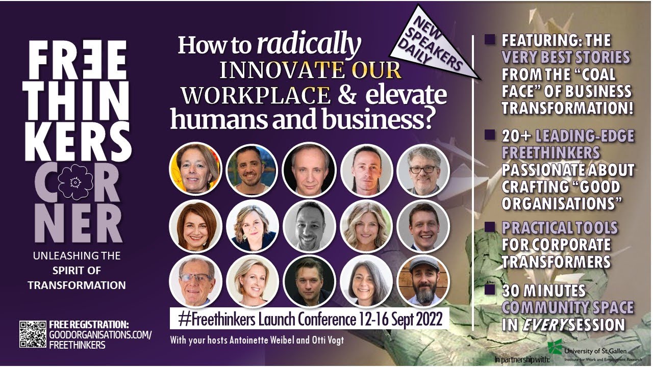 Freethinkers Corner Global Launch Conference 1 min teaser - YouTube