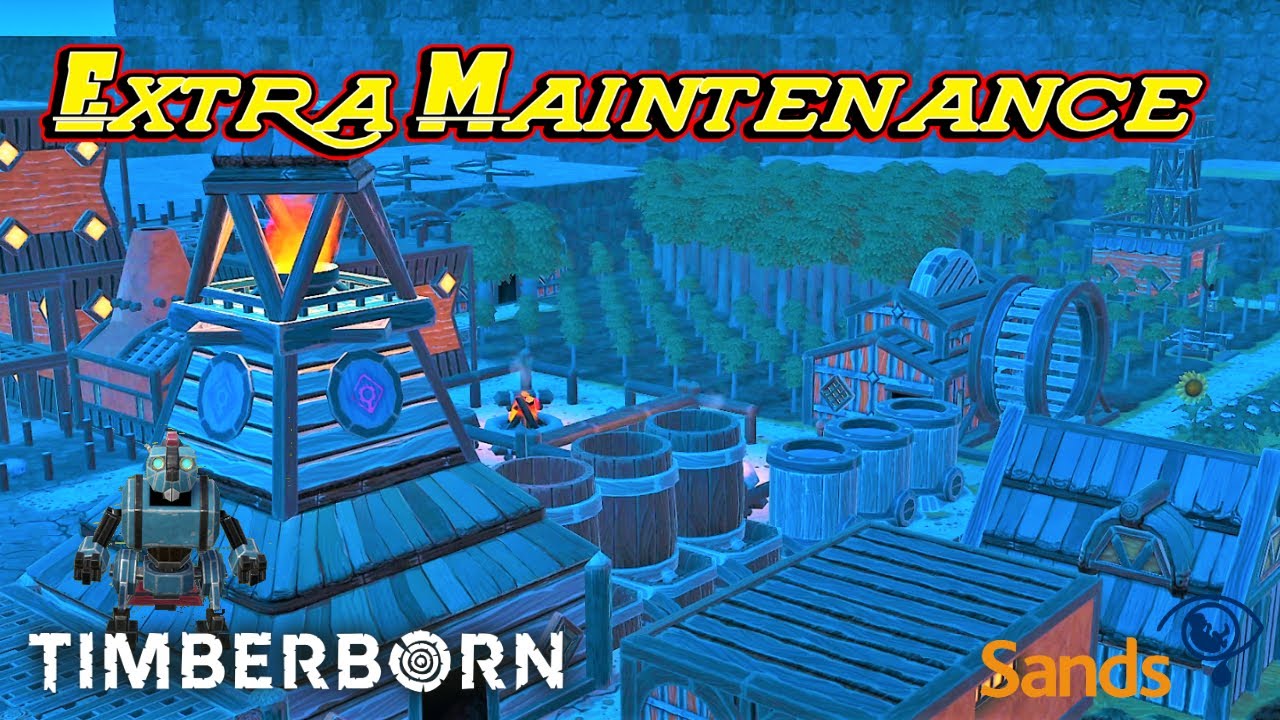 Extra Maintenance | Timberborn - YouTube