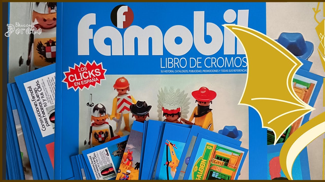 🧧!!NOVEDAD!! Libro de ALBUM de CROMOS FAMOBIL Stickers - YouTube