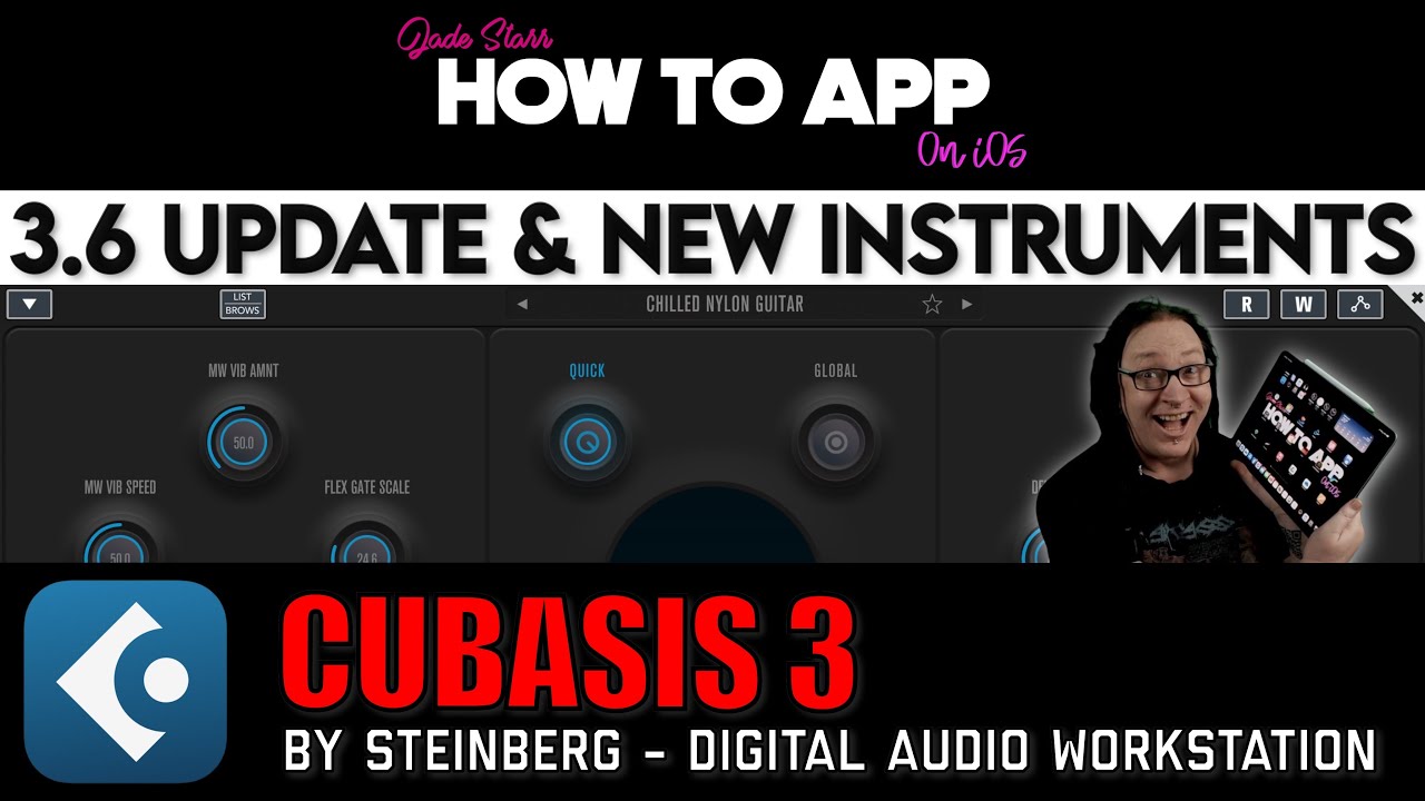 3.6 Update & New Instruments for Cubasis 3 on iOS - How To App on iOS ...