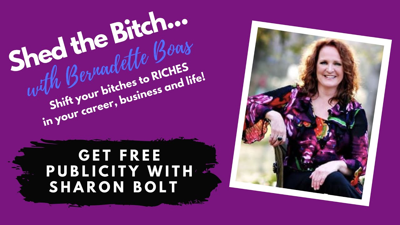 Get Free Publicity Today with Sharon Bolt - YouTube