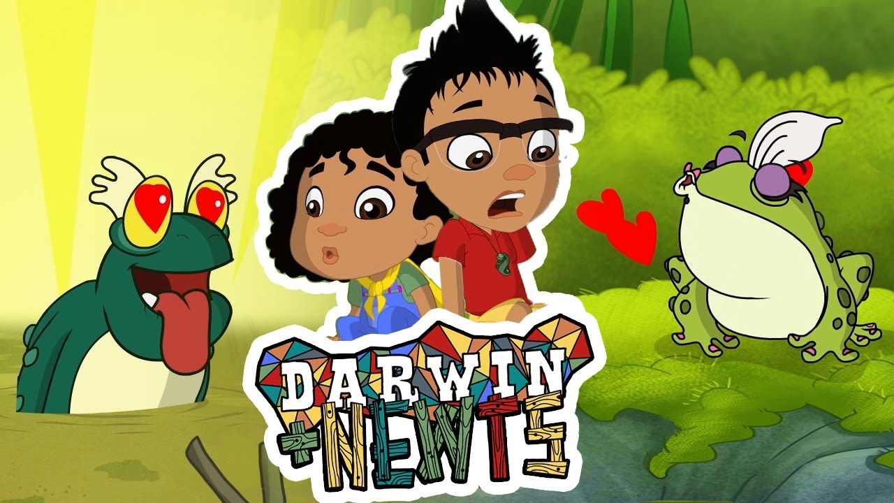 Darwin's BIG AIR | Darwin & Newts | Episode 01 in URDU | Toons Pak ...