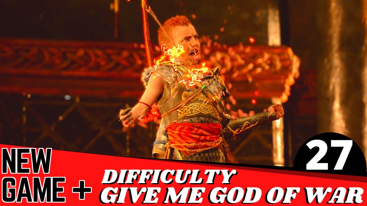 God Of War 4 - New Game+ Walkthrough Part 27 - Atreus Spartan Rage ...