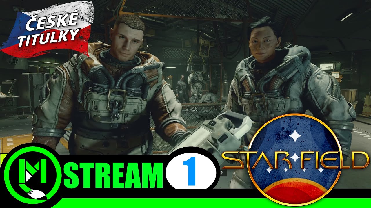 [FHD] (#1) STARFIELD (AI CZ/SK) (0-9 Level) 100% Příběh, Achievementy ...