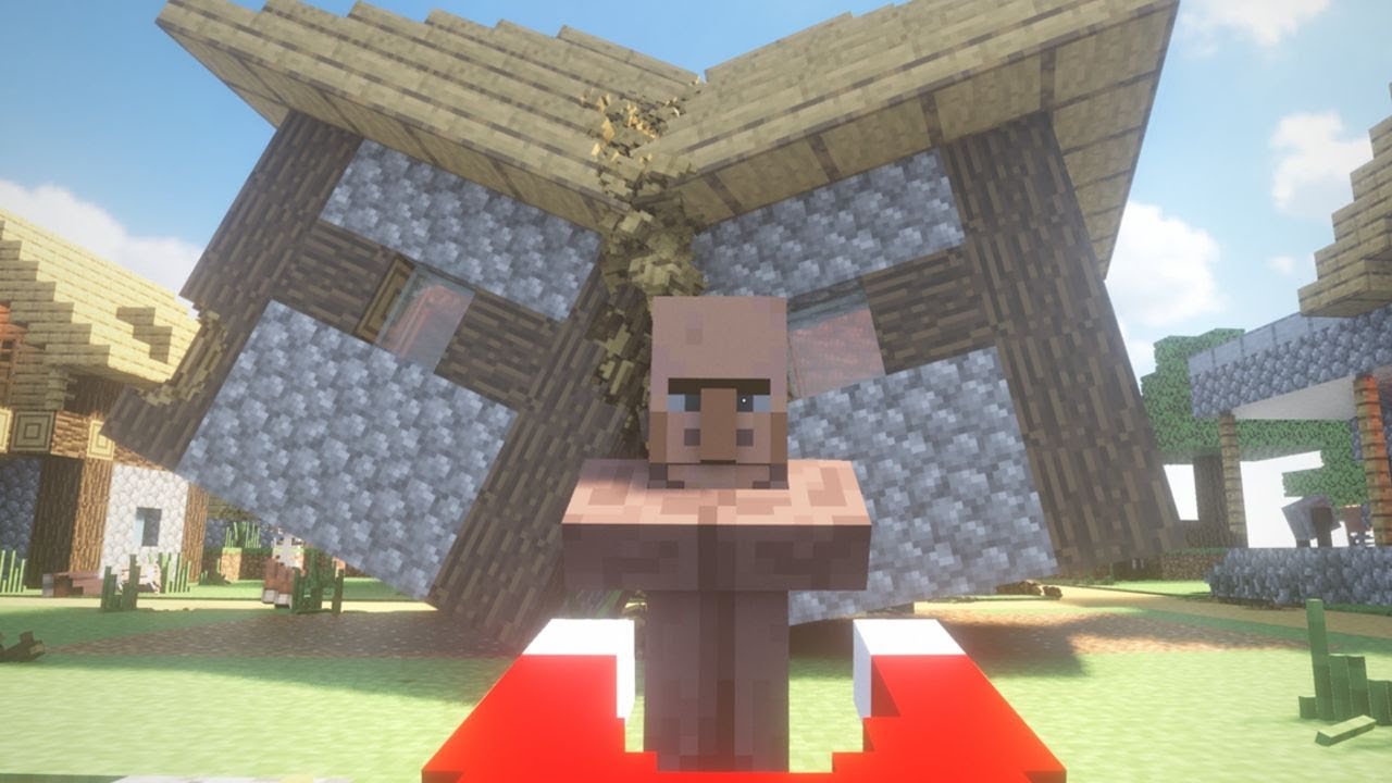 Magnetizer in Realistic Minecraft Village in TEARDOWN - YouTube