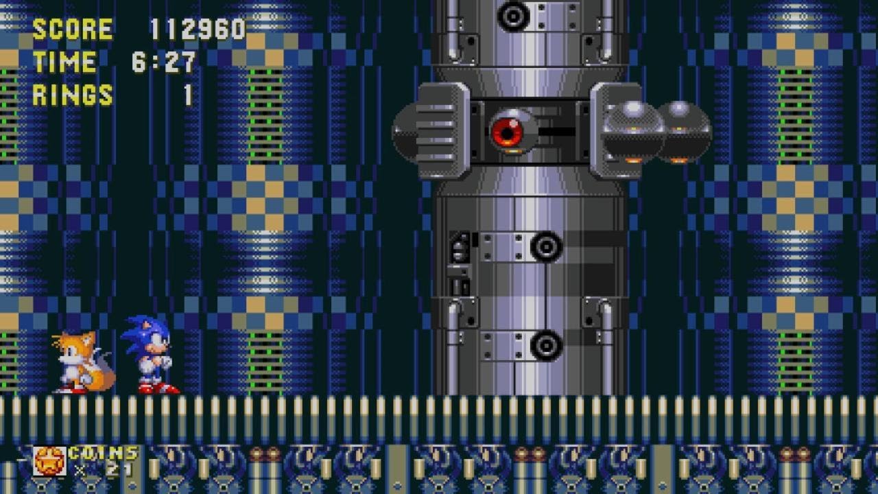 Sonic & Knuckles: Death Egg Zone Act 1 Boss Fight - YouTube