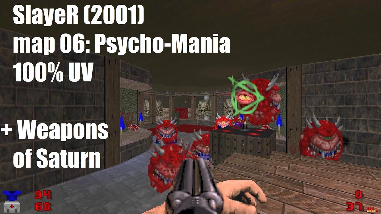 SlayeR (2001) - map 06: Psycho-Mania (100% UV - modded) - YouTube