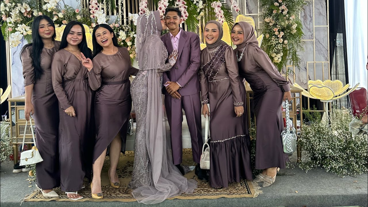 Resepsi isaura bos jglow cuta nada bareng team jglow - YouTube