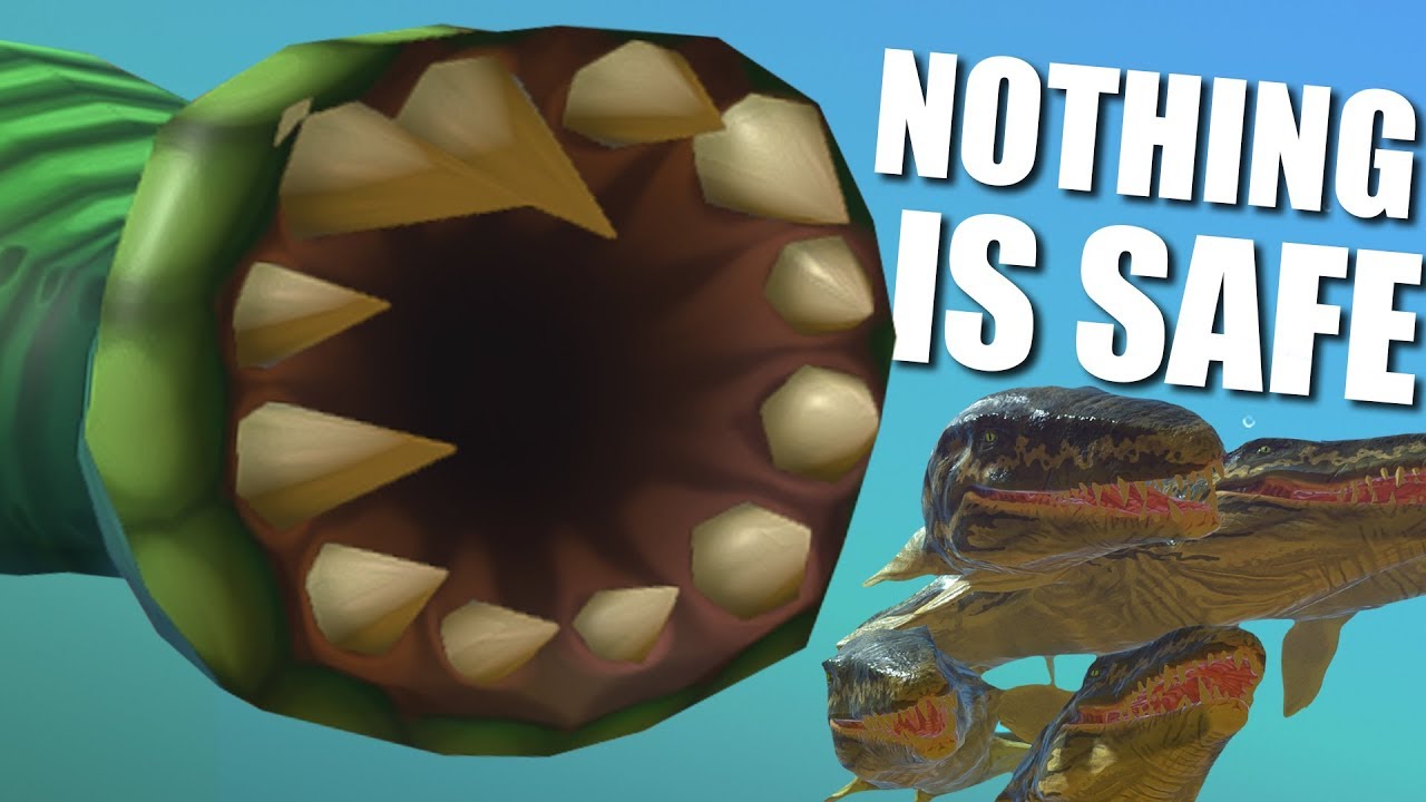 LEVEL 10,000 VAMPIRE LEECH (Feed and Grow: Fish) - YouTube