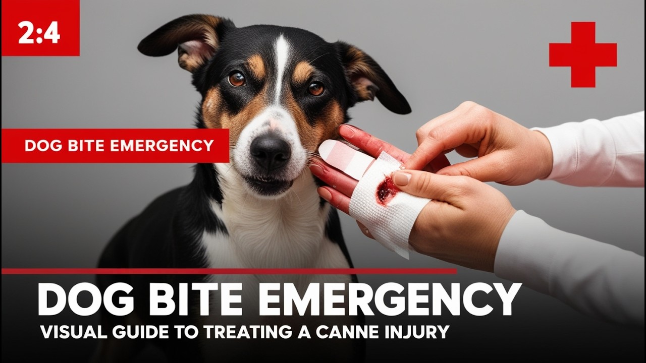 Dog Bite Emergency: Visual Guide to Treating a Canine Injury - YouTube