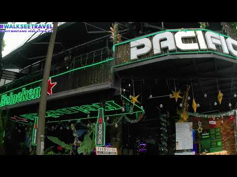 [4k] 🌃 Stroll Through Changkat Bukit Bintang, Malaysia